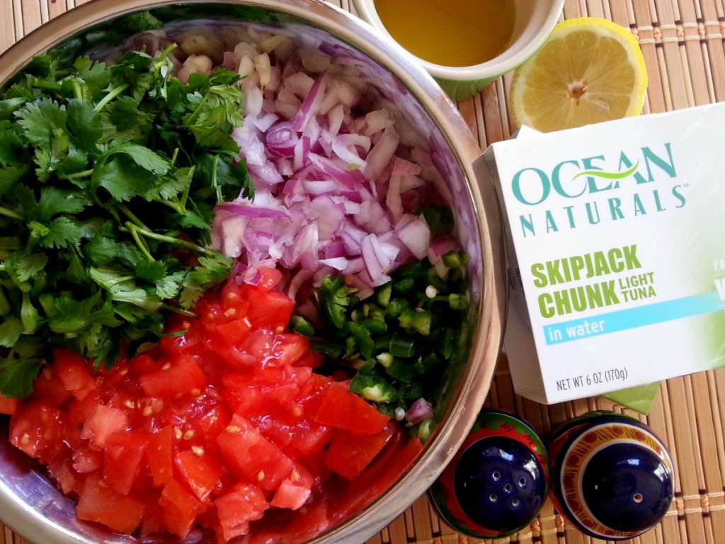 Skipjack Tuna Tostadas - Adriana's Best Recipes