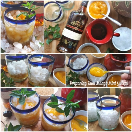 Rum Mango Mint Julep