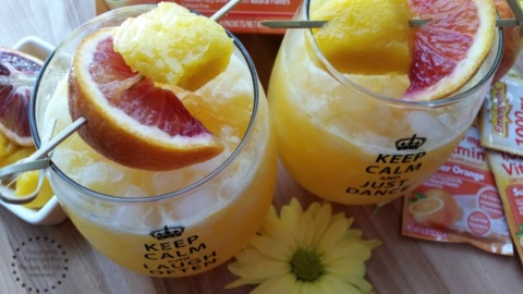 Mango Blood Orange Fizz
