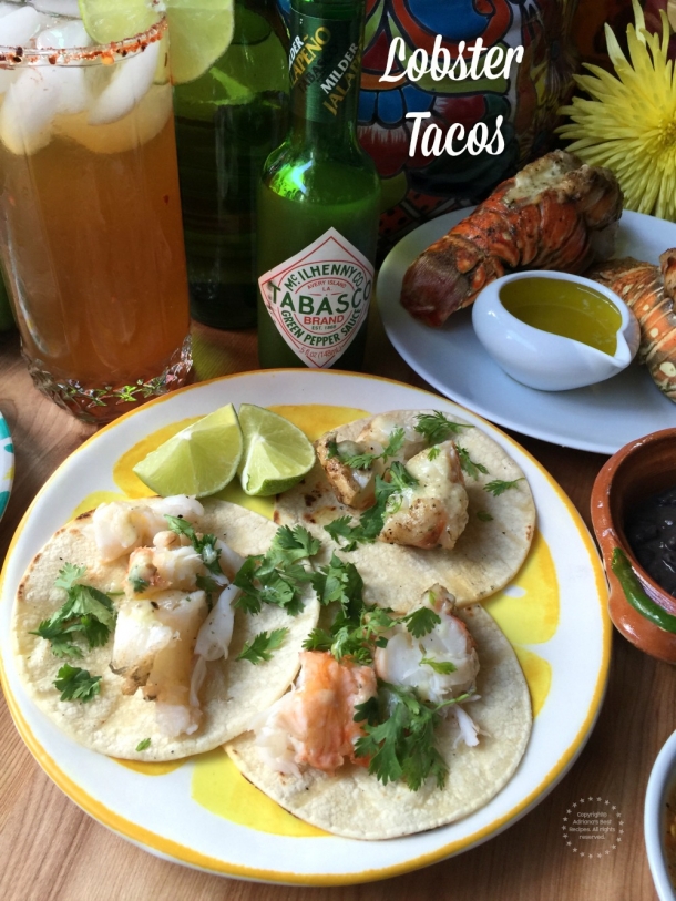 Lobster Tacos Inspired in Baja Cuisine - Adriana's Best Recipes