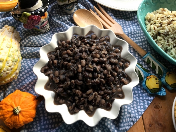 Orca Heirloom Beans for Dinner - Adriana's Best Recipes