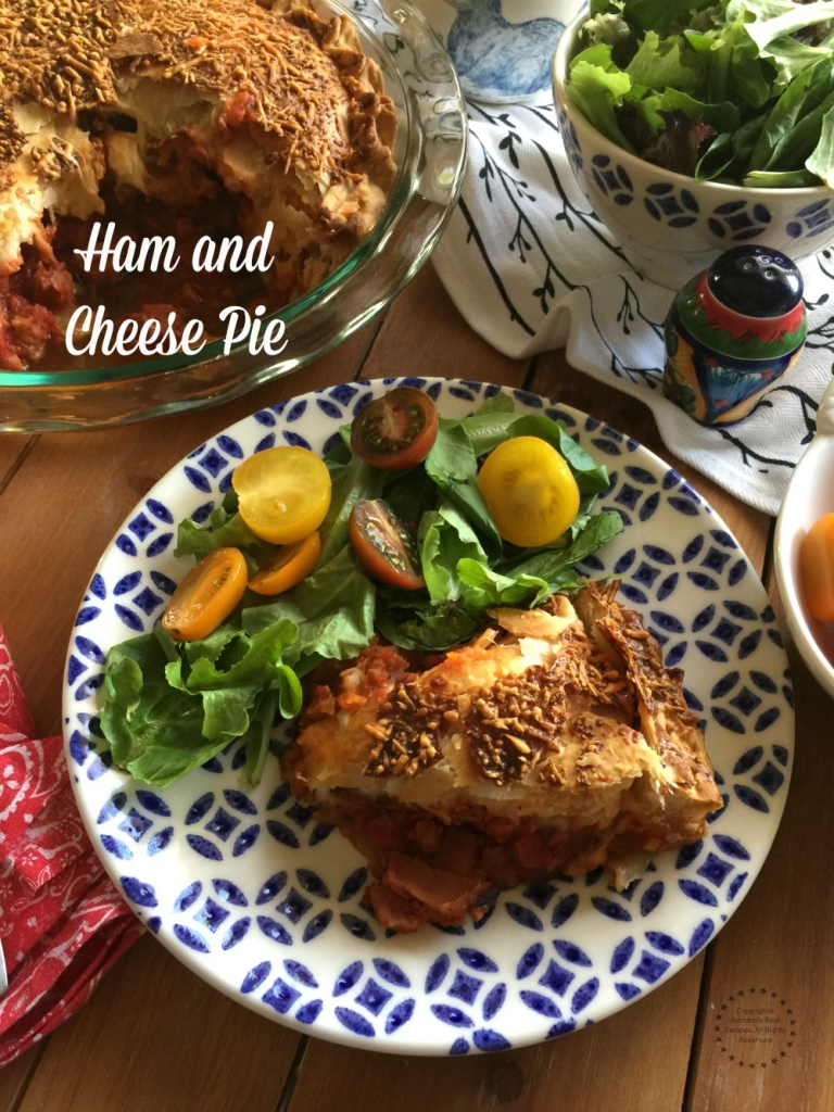 Ham and Cheese Pie Made with Love - Adriana's Best Recipes