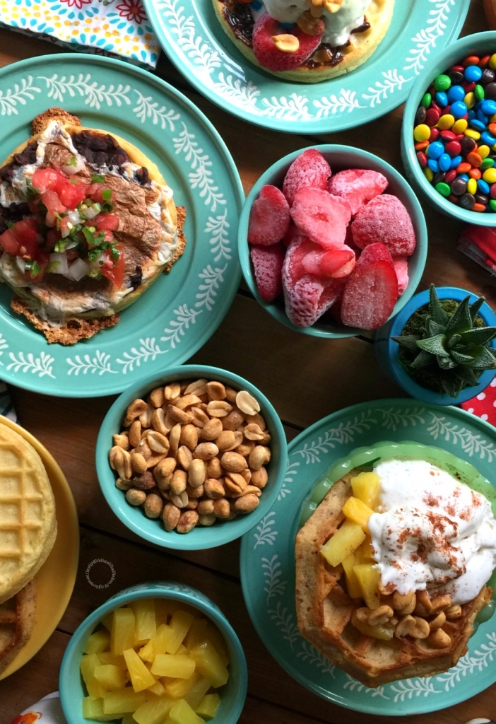 Waffle Breakfast Dinner at the Martin's - Adriana's Best Recipes