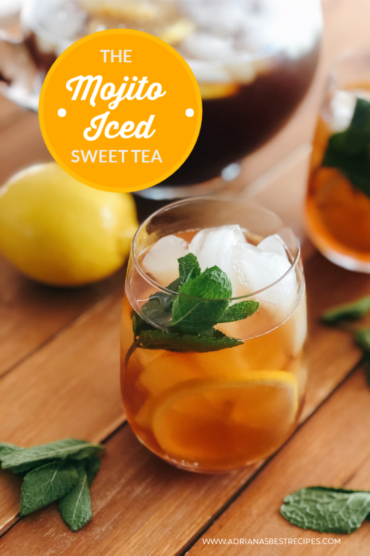 Mojito Iced Sweet Tea Recipe - Adriana's Best Recipes
