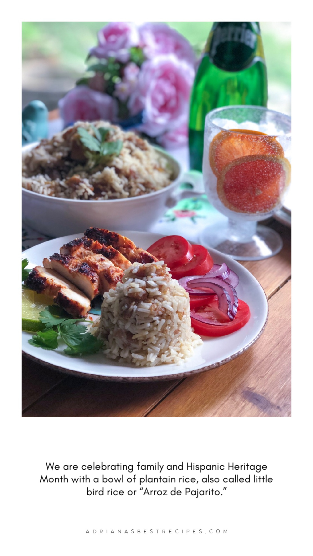 Plantain Rice Colombian Style - Adriana's Best Recipes