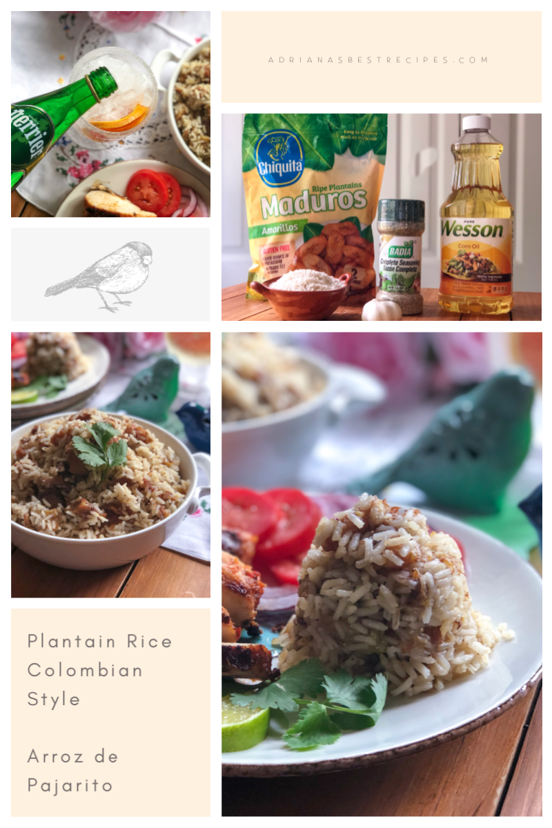 Plantain Rice Colombian Style - Adriana's Best Recipes