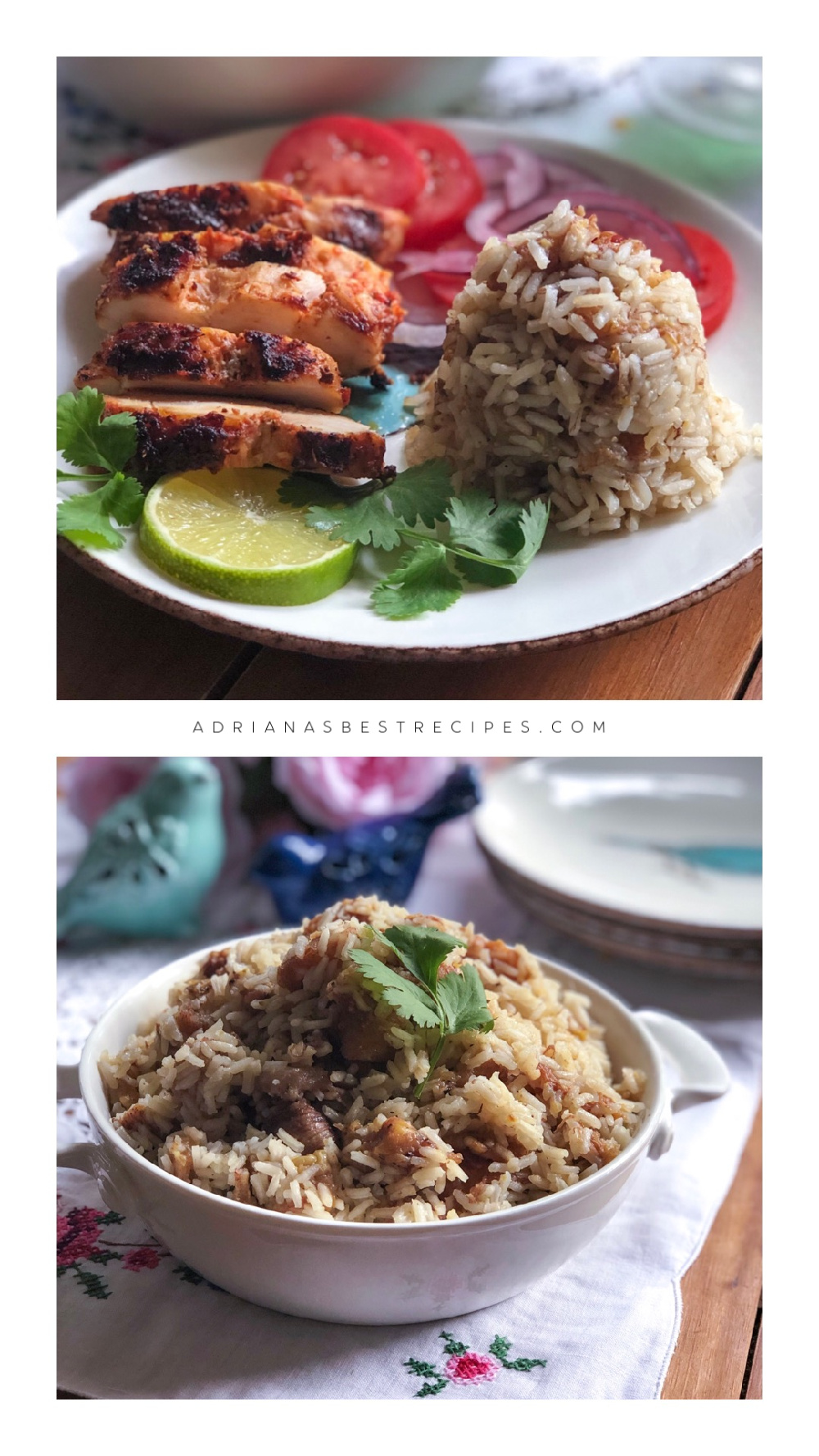 Plantain Rice Colombian Style - Adriana's Best Recipes