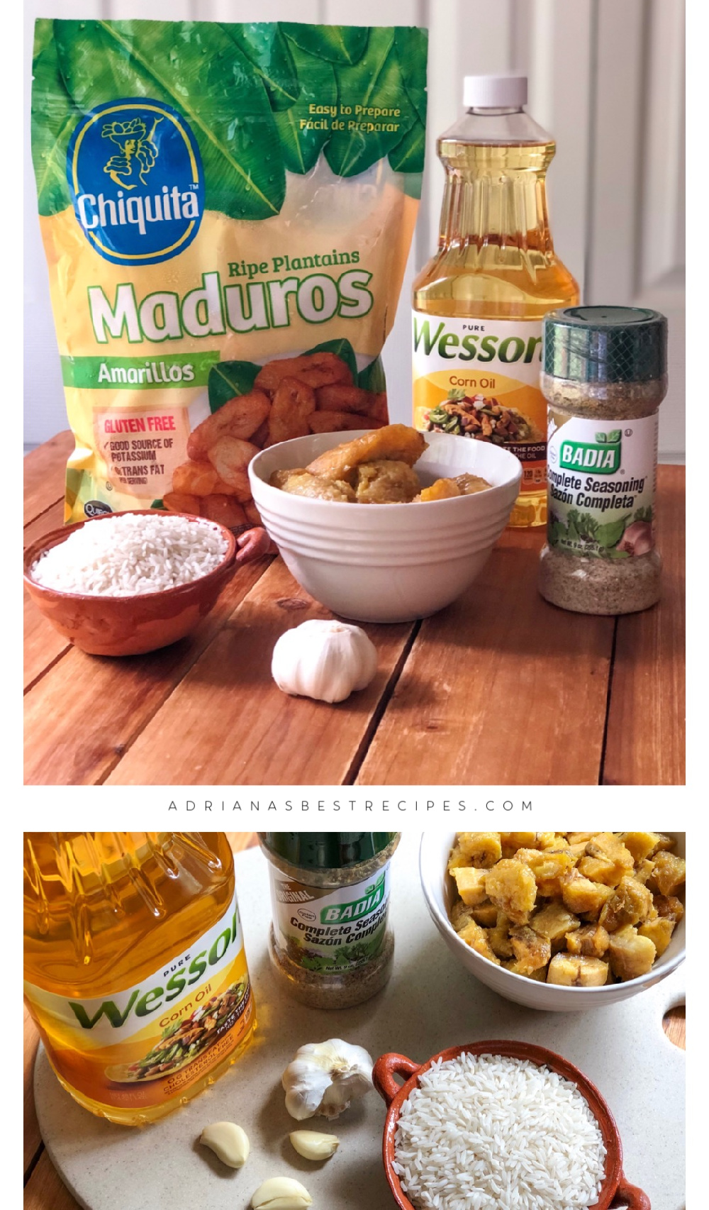 Plantain Rice Colombian Style - Adriana's Best Recipes