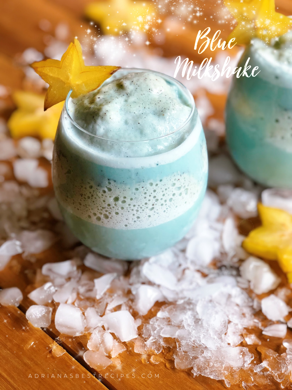 Blue Milkshake for Star Wars Fans - Adriana's Best Recipes