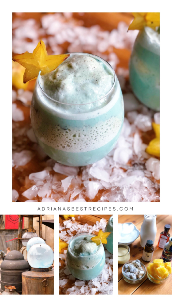 Blue Milkshake for Star Wars Fans - Adriana's Best Recipes