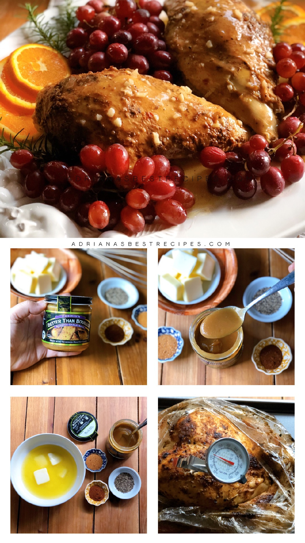 Roasted Garlic Turkey Dinner - Adriana's Best Recipes