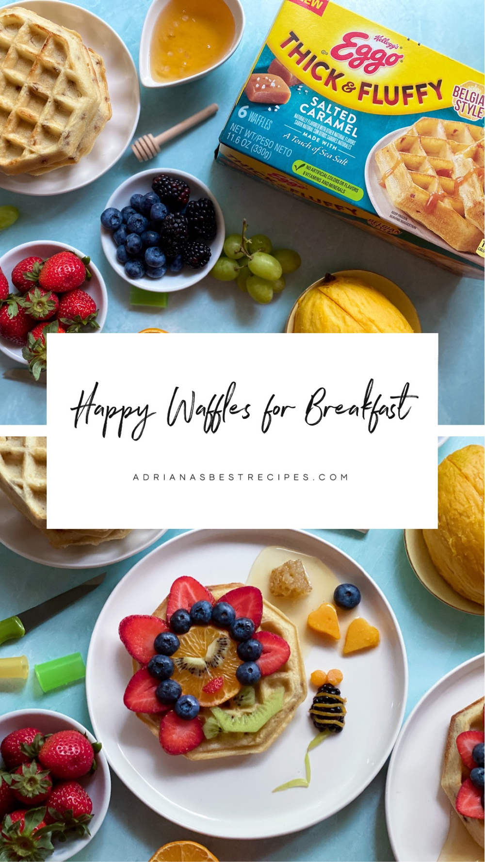 Happy Waffles for Breakfast - Adriana's Best Recipes