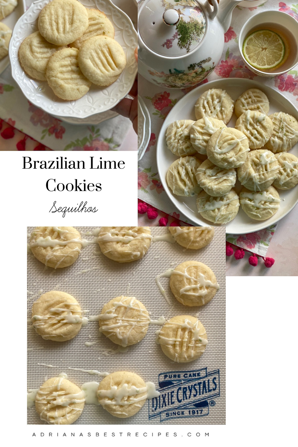 Brazilian Lime Cookies or Sequilhos - Adriana's Best Recipes