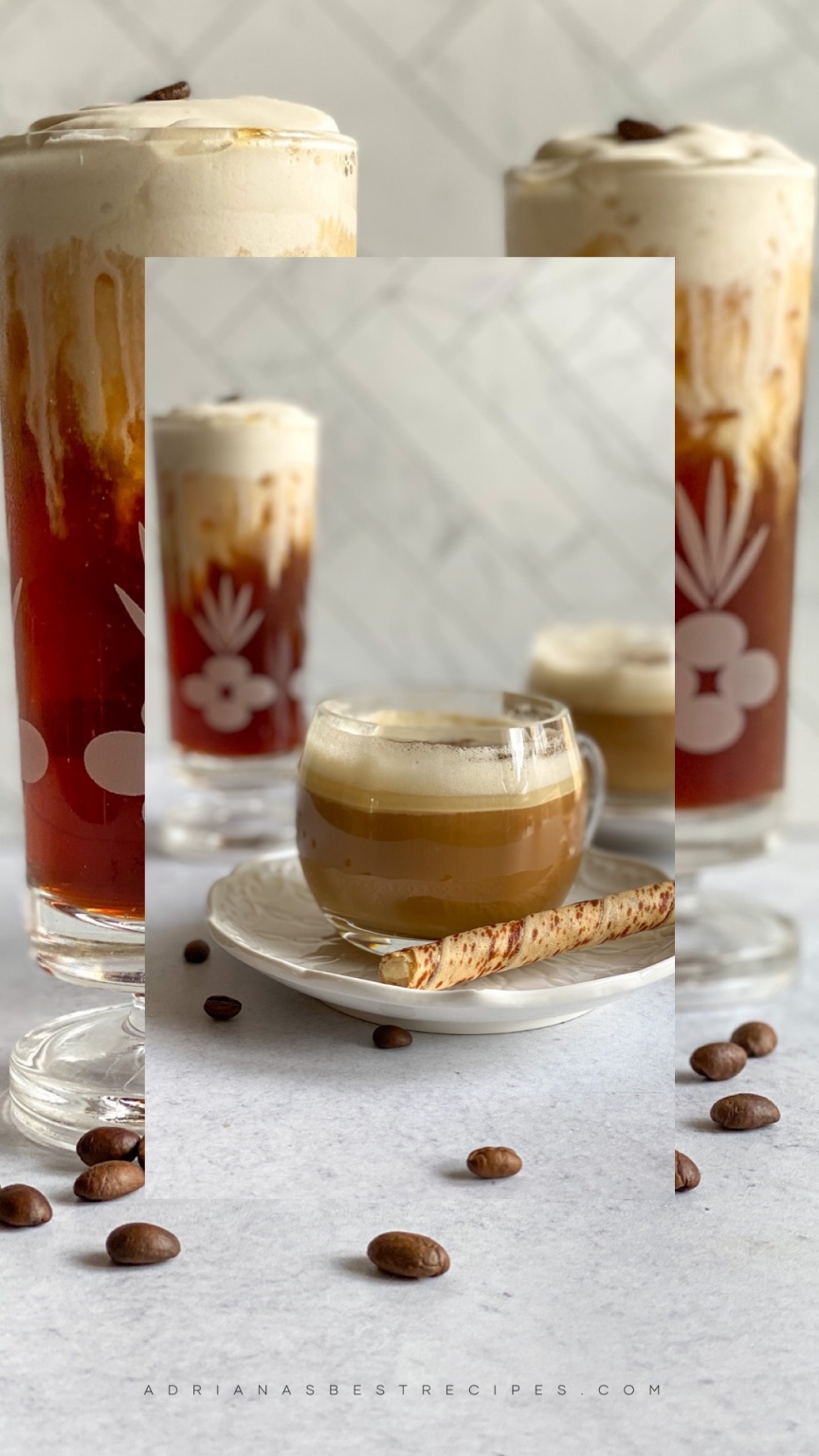 Mexican-Style Irish Coffee with Tequila - Adriana's Best Recipes