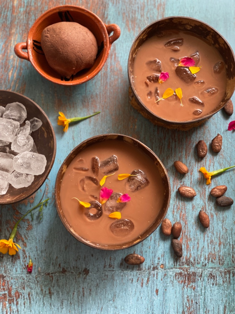 Cacao and Corn Masa Drink Recipe + Video - Adriana's Best Recipes